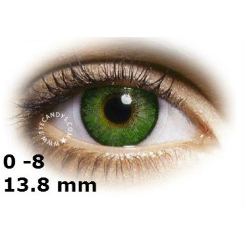 Air Optix gemstone green 13.8 mm до -8